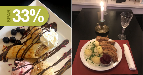 -33% | Restaurant | Odsherred | 2 af de helt store danske klassi...