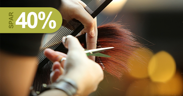 -40% | Frisør | København | Få en ny spændende frisure